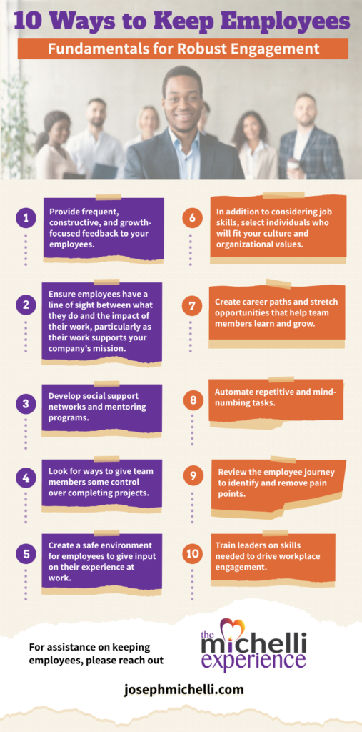 Ten Ways to Keep Employees – Fundamentals for Robust Engagement ...