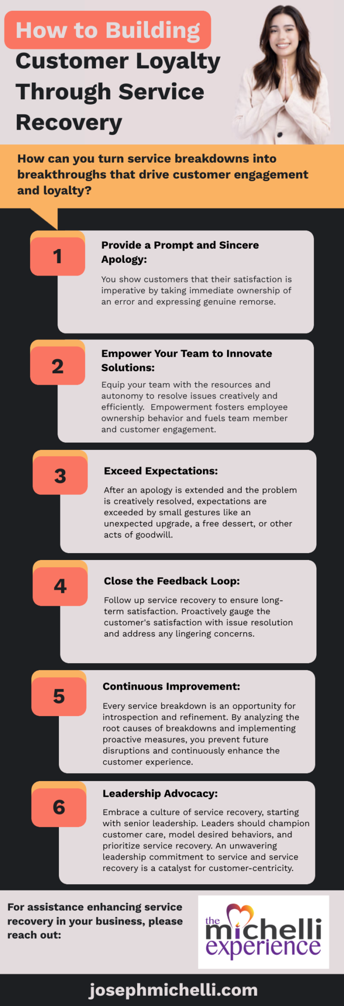 How to Build Customer Loyalty Through Service Recovery (Infographic ...