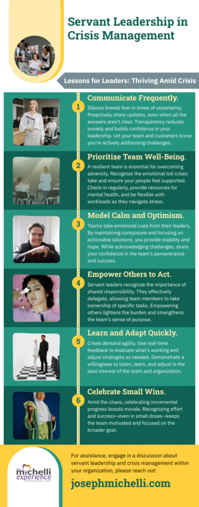 Servant Leadership in Crisis Management (Infographic) - Joseph Michelli ...